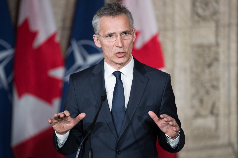 NATO does not want new arms race: secretary general
