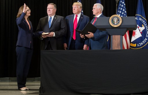 First woman CIA director sworn in