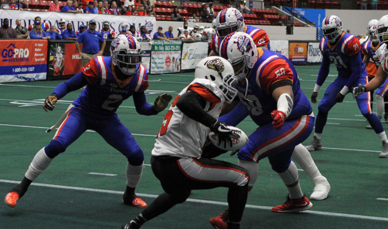 Arena Football: Tarpons rout Wild, 50-30, in first win of season