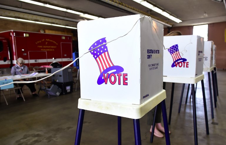 California in spotlight as US voters cast ballots in primaries