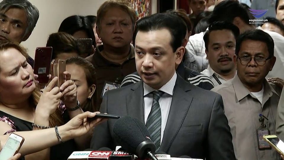 Trillanes appears in Davao City court to plead not guilty to libel cases
