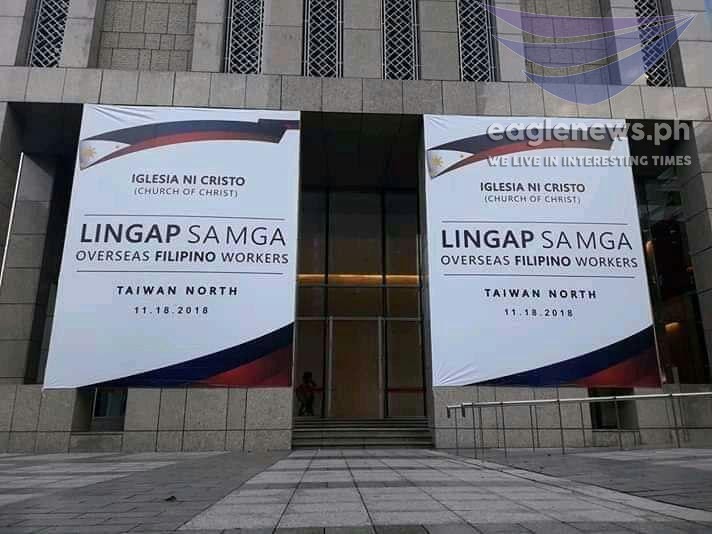 INC holds “Lingap sa mga OFWs” benefiting some 3,000 Filipinos in Taiwan
