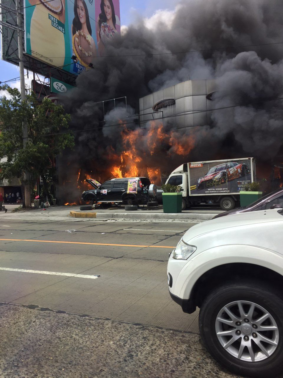 At least P10 million worth of property lost in auto shop fire