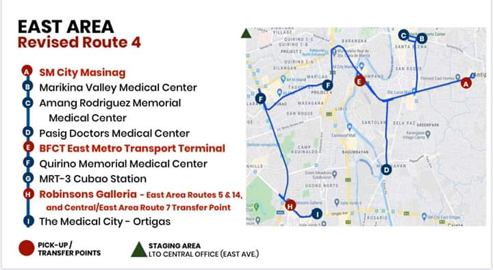 DOTr unveils new bus routes for health workers; a total of 16 bus ...