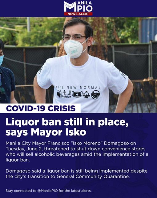 manila - liquor ban | Eagle News