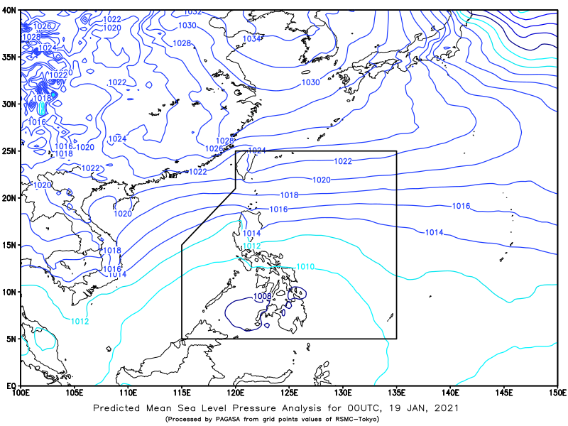 PAGASA monitoring LPA off Kalayaan Islands