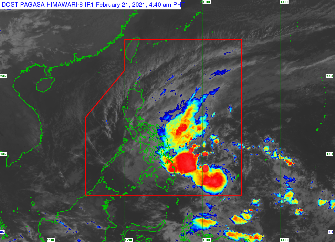 "Auring" slightly decelerates; more areas under storm signals