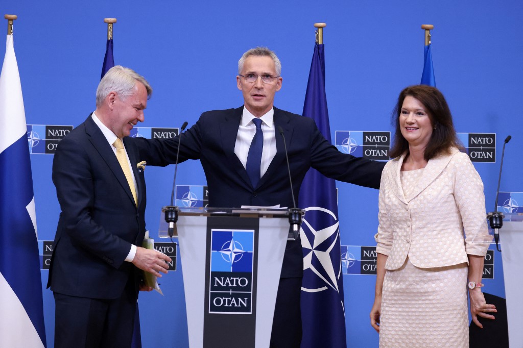 NATO launches membership process for Sweden, Finland