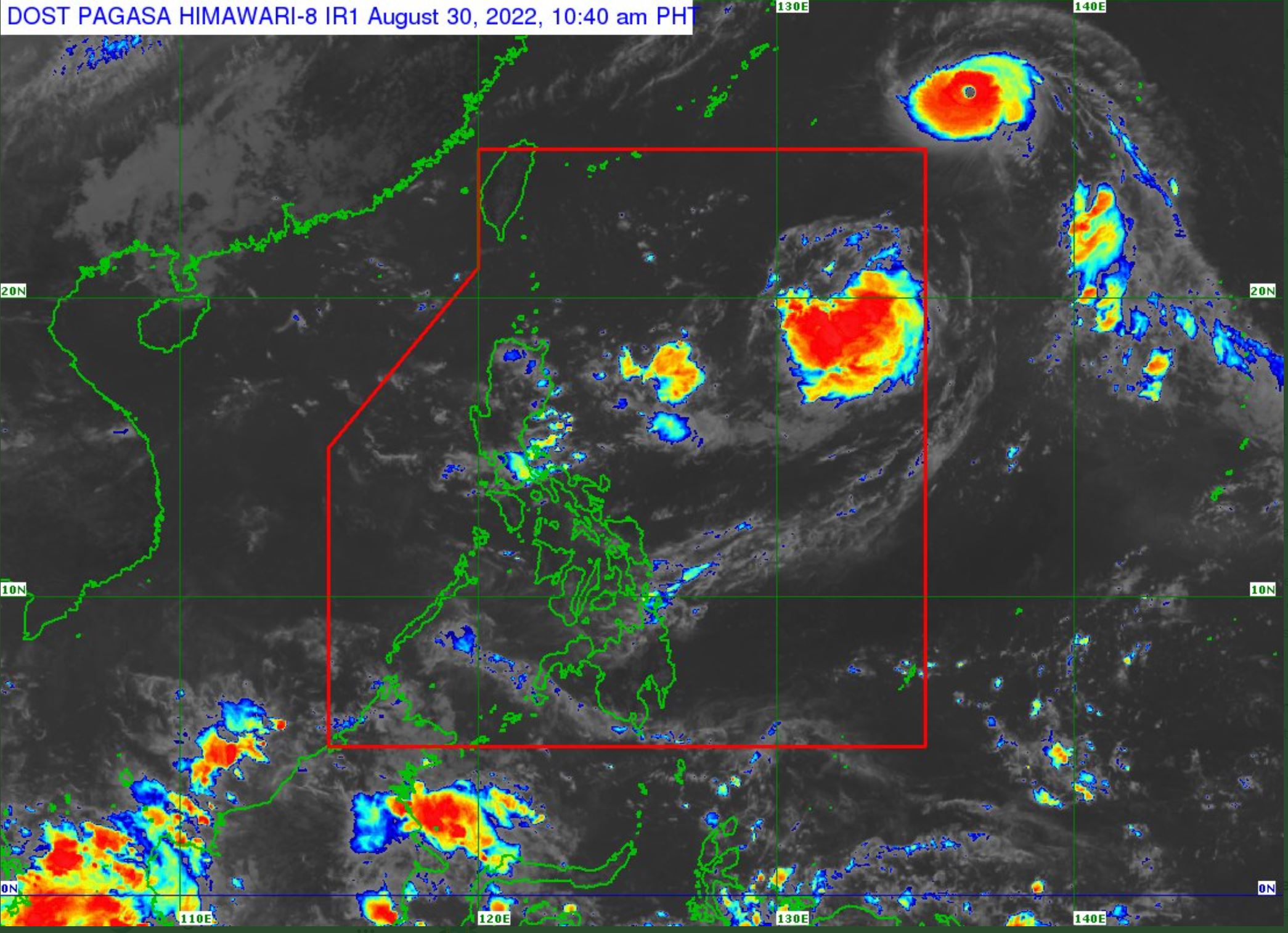 UPDATED: Typhoon northeast of extreme N. Luzon turns into a ...