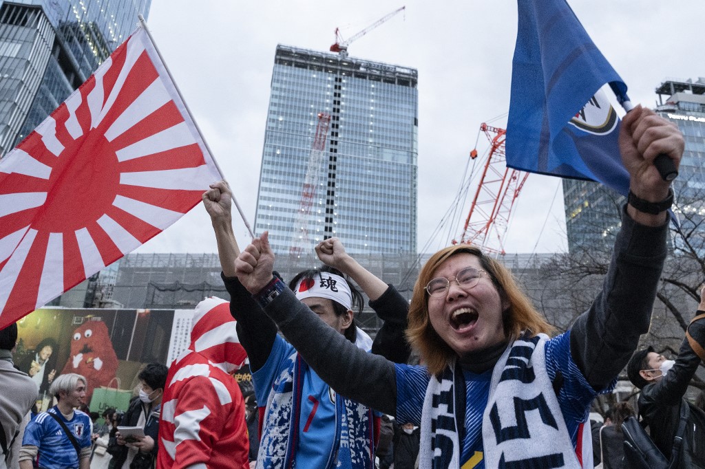 Samurai spirit: Japan explodes with World Cup joy
