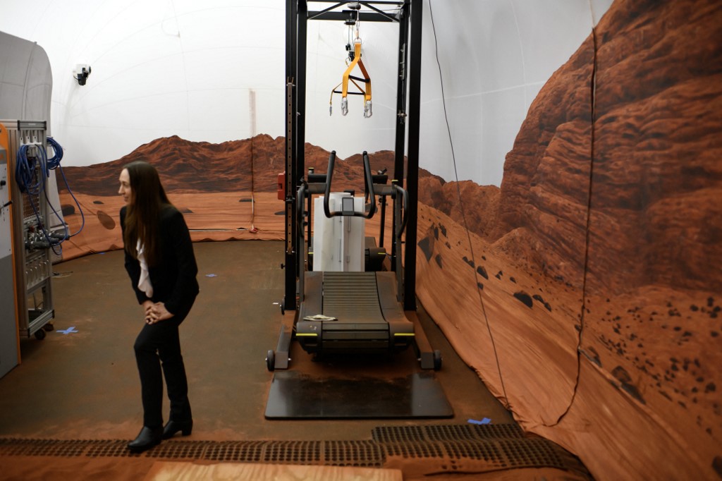 NASA unveils 'Mars' habitat for year-long experiments on Earth