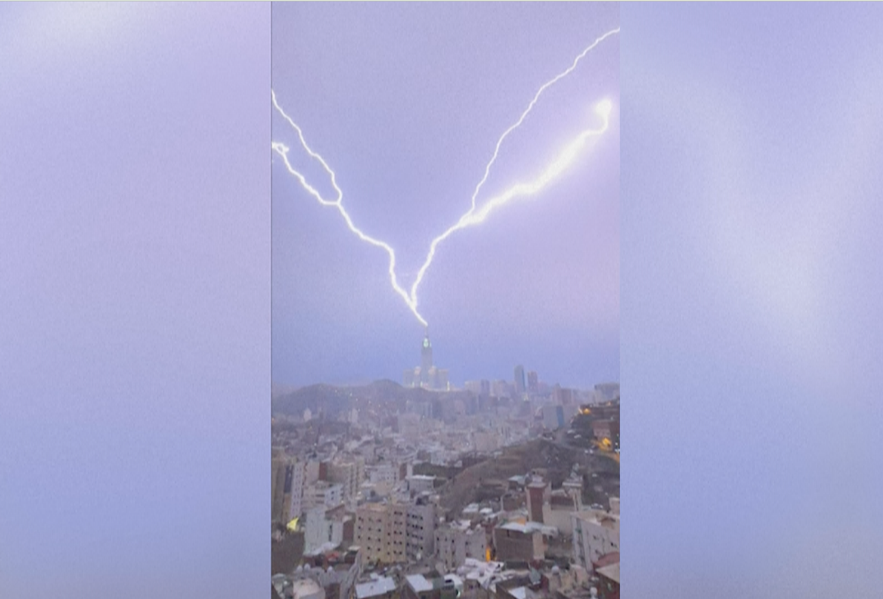 Saudi storm brings lightning, fierce winds to Mecca