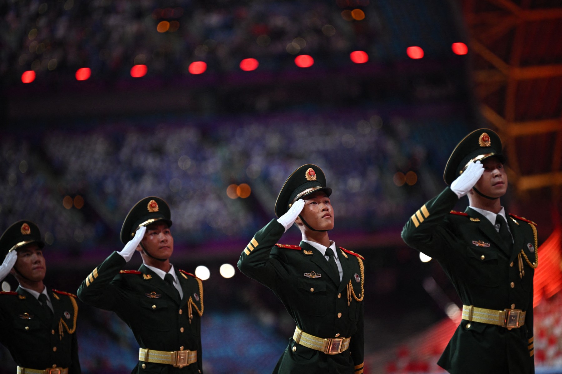 China athletes as young as seven in military training to 'create iron army'