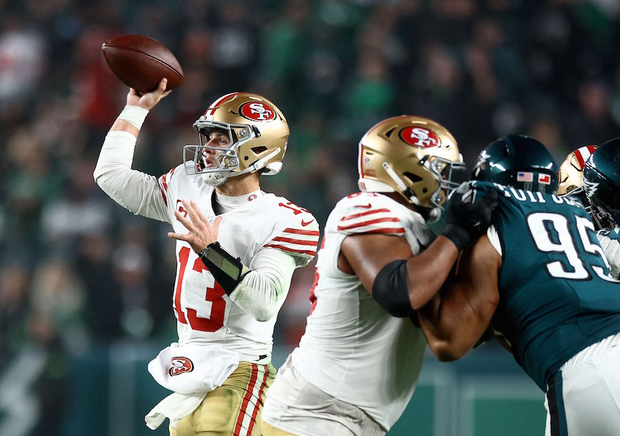 49ers crush Eagles with four touchdown performance by Brock Purdy